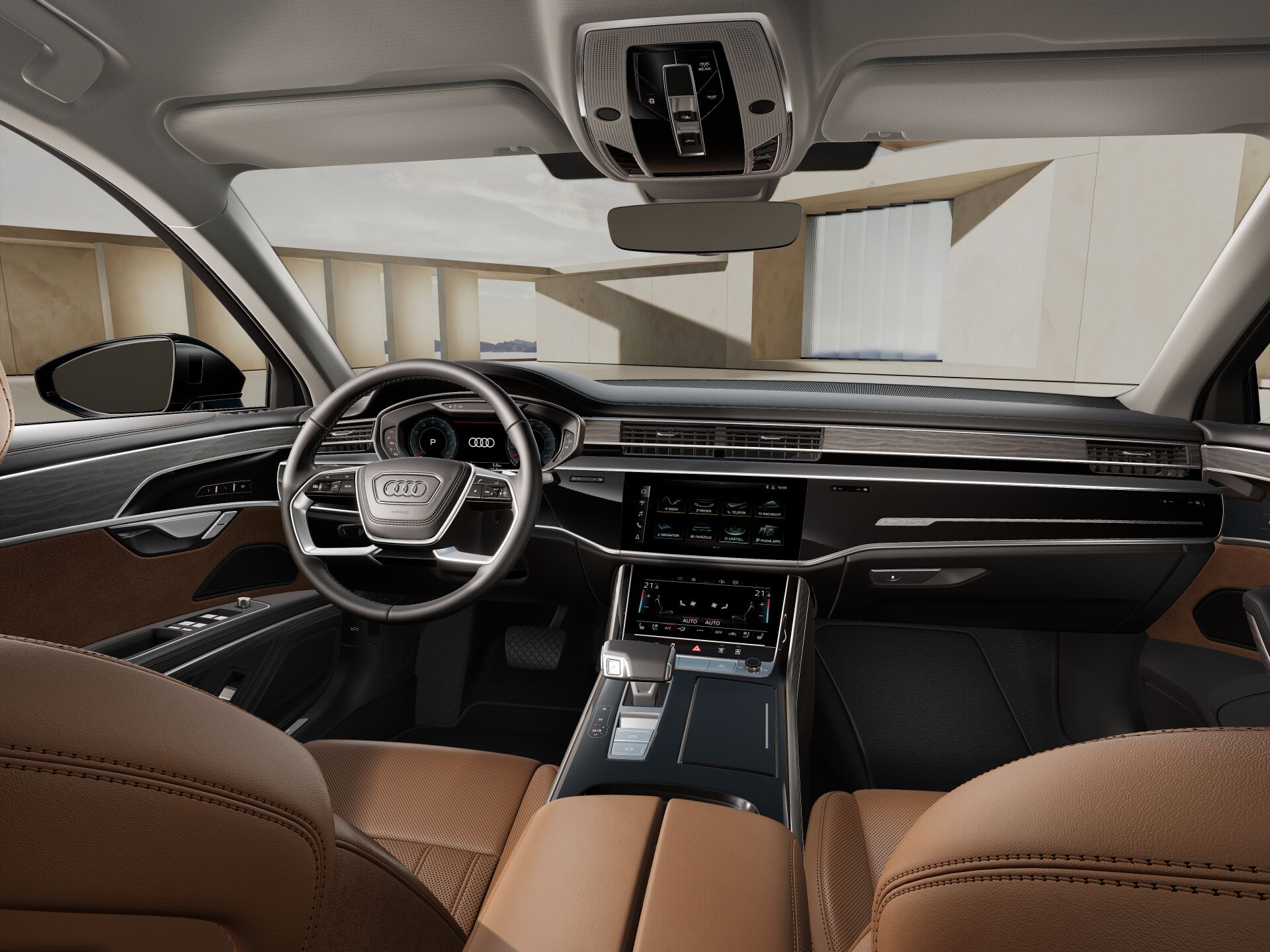 audi a8 interior