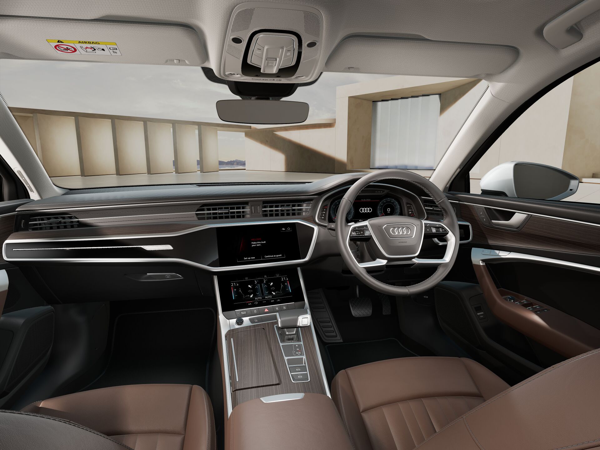audi a6 interior